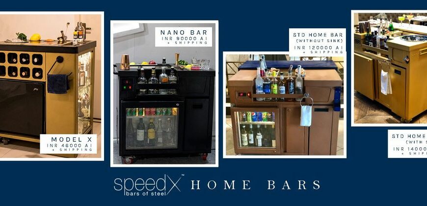 Bar Counter and Mini Bar Cabinet For Home | SpeedX Bars