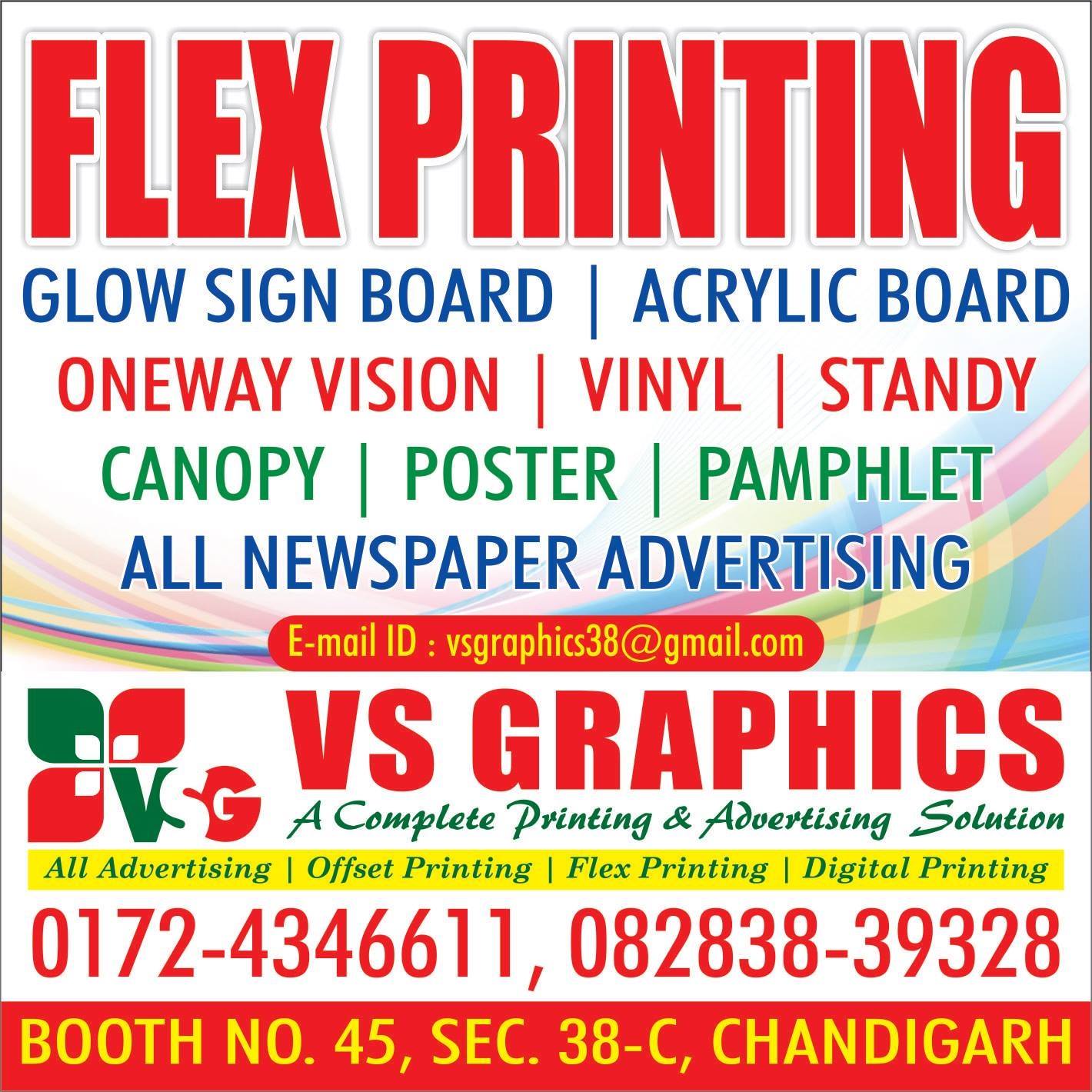 Best Printing Services in Chandigarh | VS GRAPHICS - AdPostman