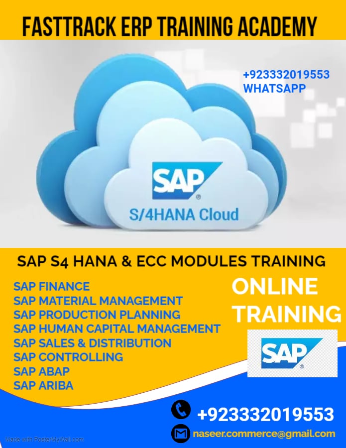 SAP TRAINING IN PAKISTAN, DUBAI, SAUDIA - Adpostman