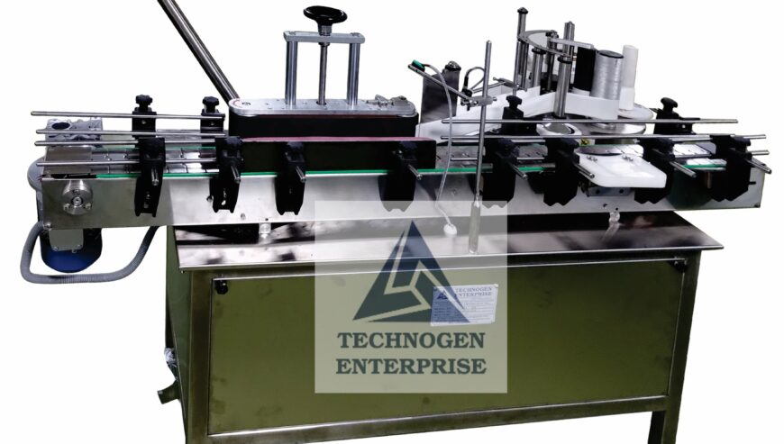 Round Bottle Sticker Labeling Machine | Technogen Enterprise