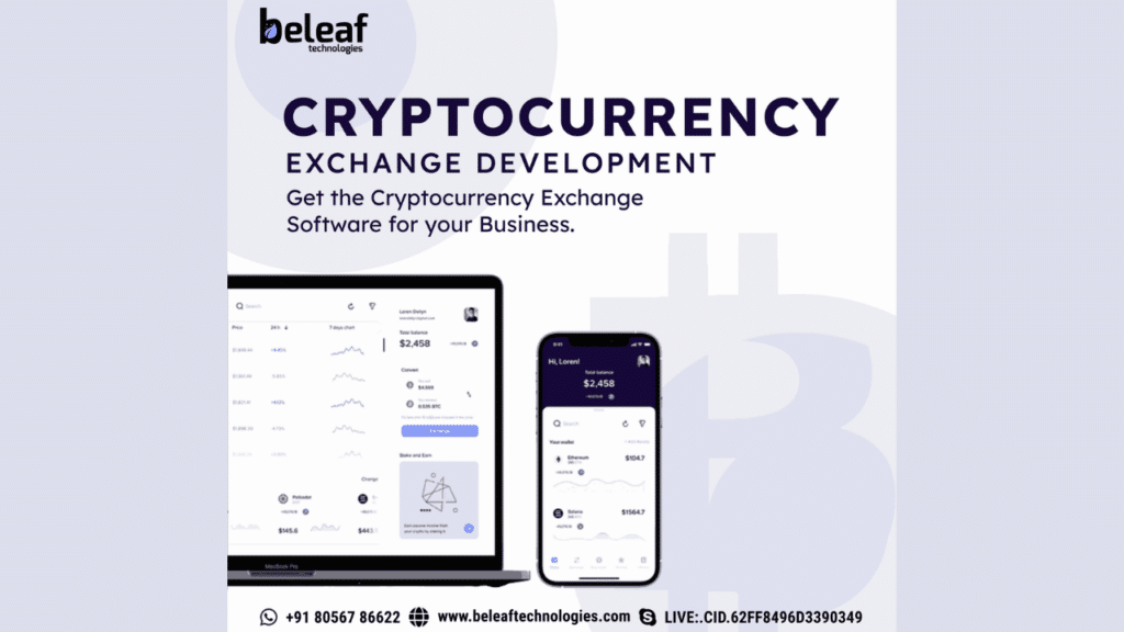 Best Cryptocurrency Exchange Development Company | Beleaf Technologies