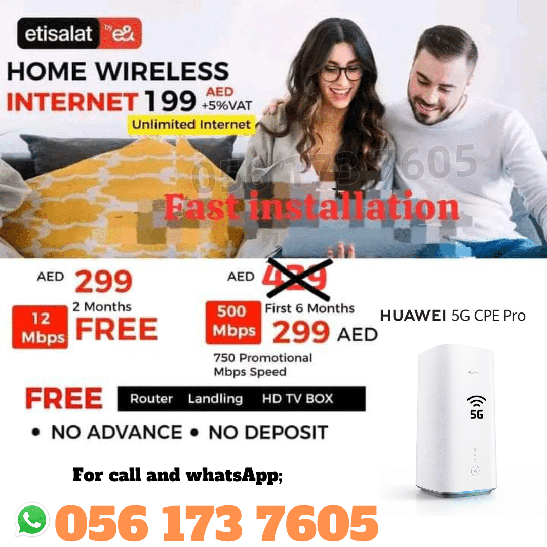 Etisalat Home Internet Service