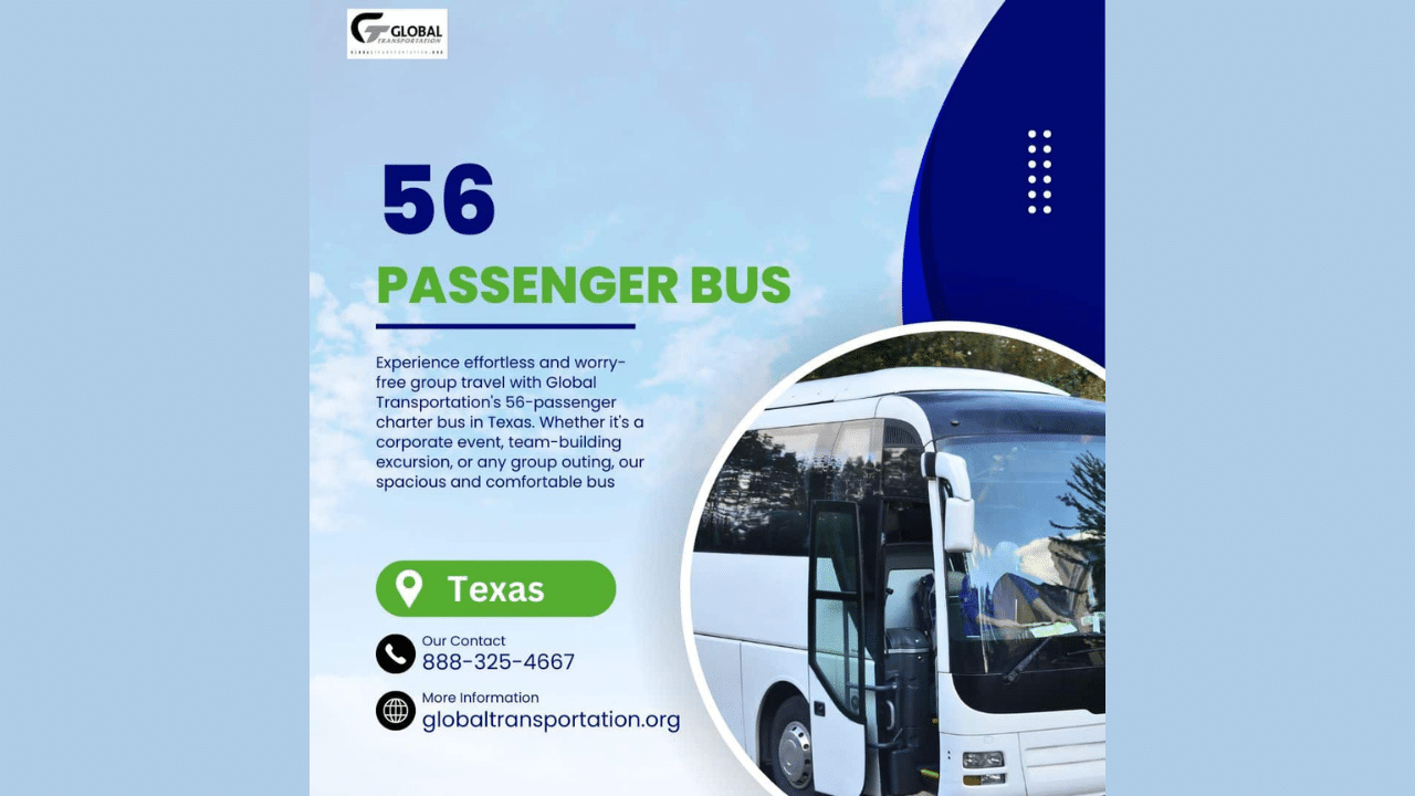 56 Passenger Bus in Texas