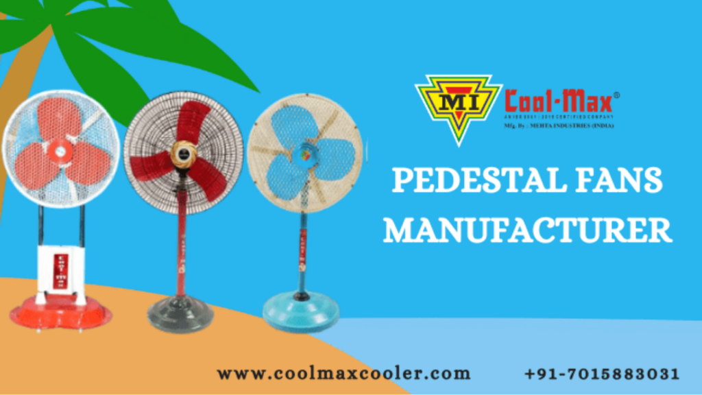 Best High Speed Pedestal Fans Manufacturers in India
