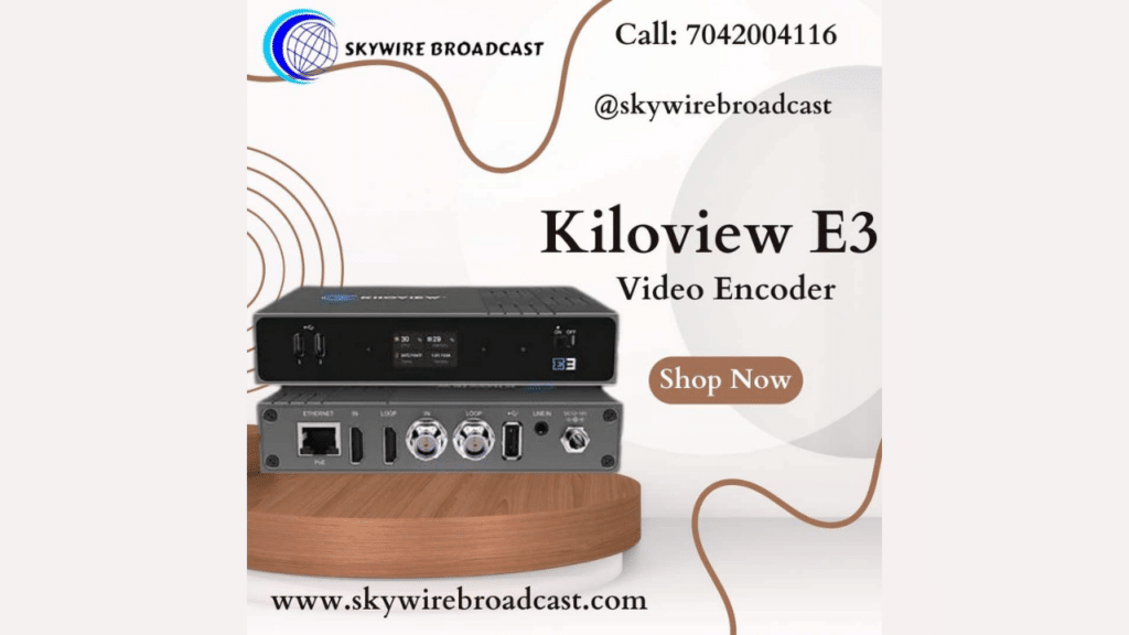 Kiloview E3 Dual Channel 4k Encoder