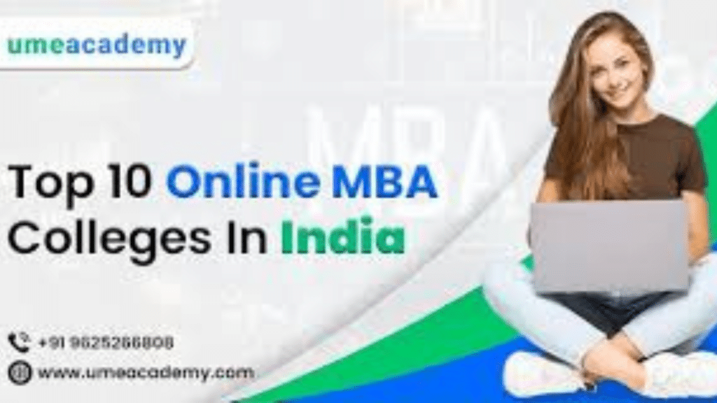 Top Online MBA Universities in India 2024