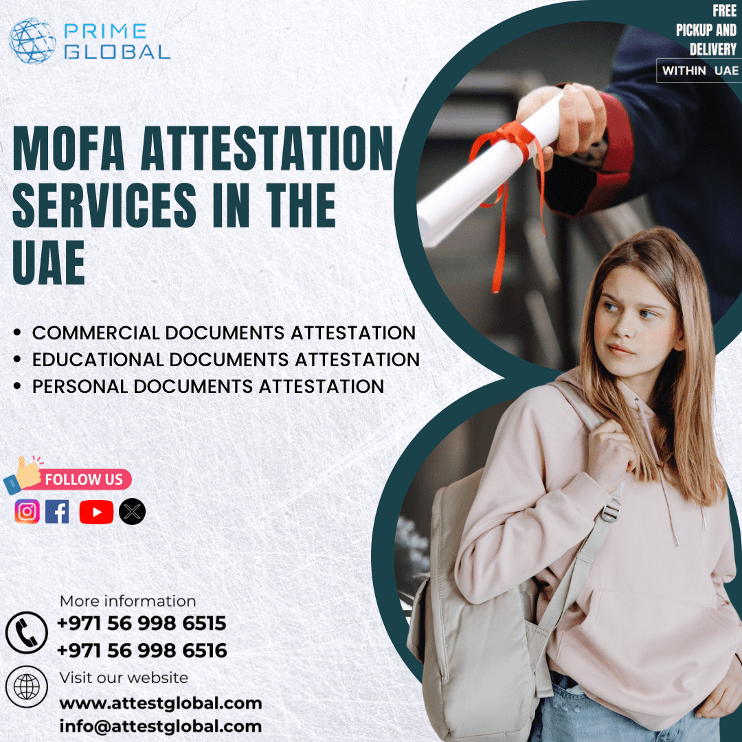 Attestation Services in Dubai | Certificate Attestation Services UAE