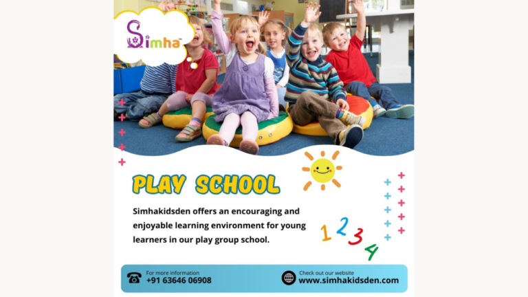 Play School For Kids in Ramamurthy Nagar | Simha Kidsden