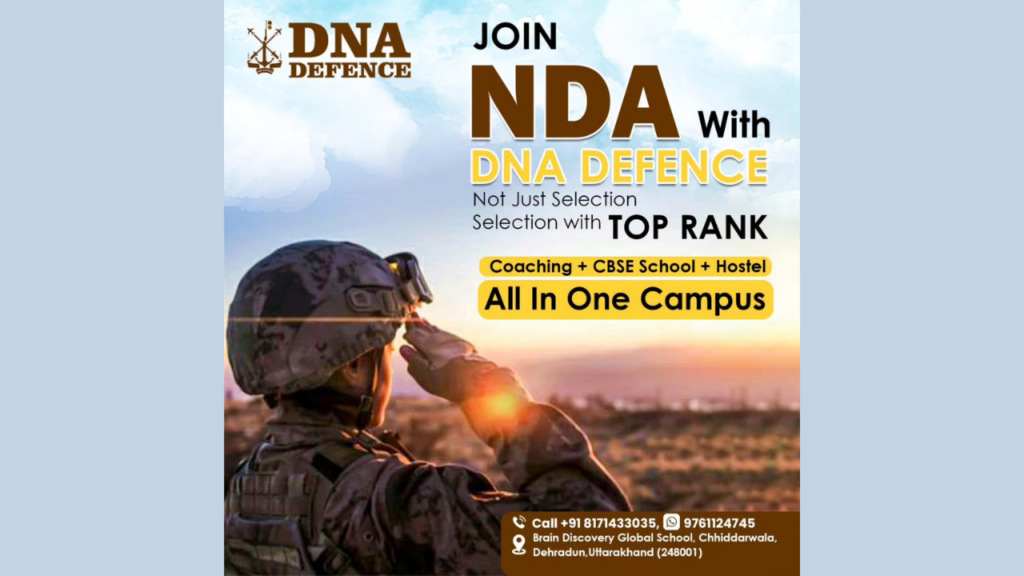 Top Coaching Institute For NDA in Dehradun - Achieve Your Dream with ...
