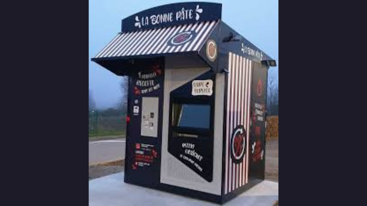 Vending Machine Pizza in France