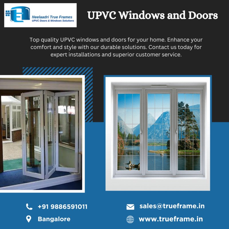 UPVC Windows and Doors in Bangalore | Neelaadri True Frame