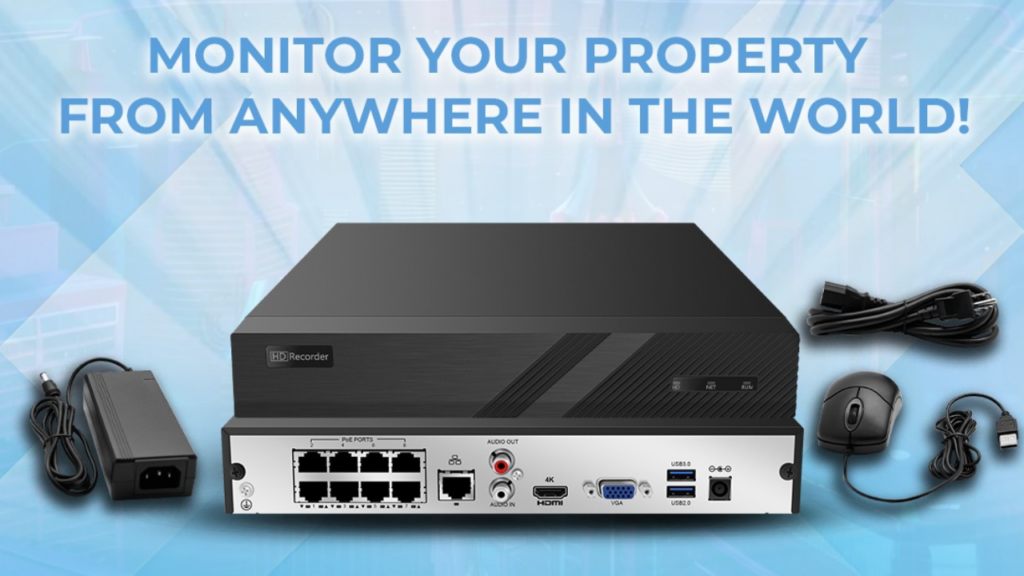 POE NVR FOR CCTV SECURITY SYSTEM