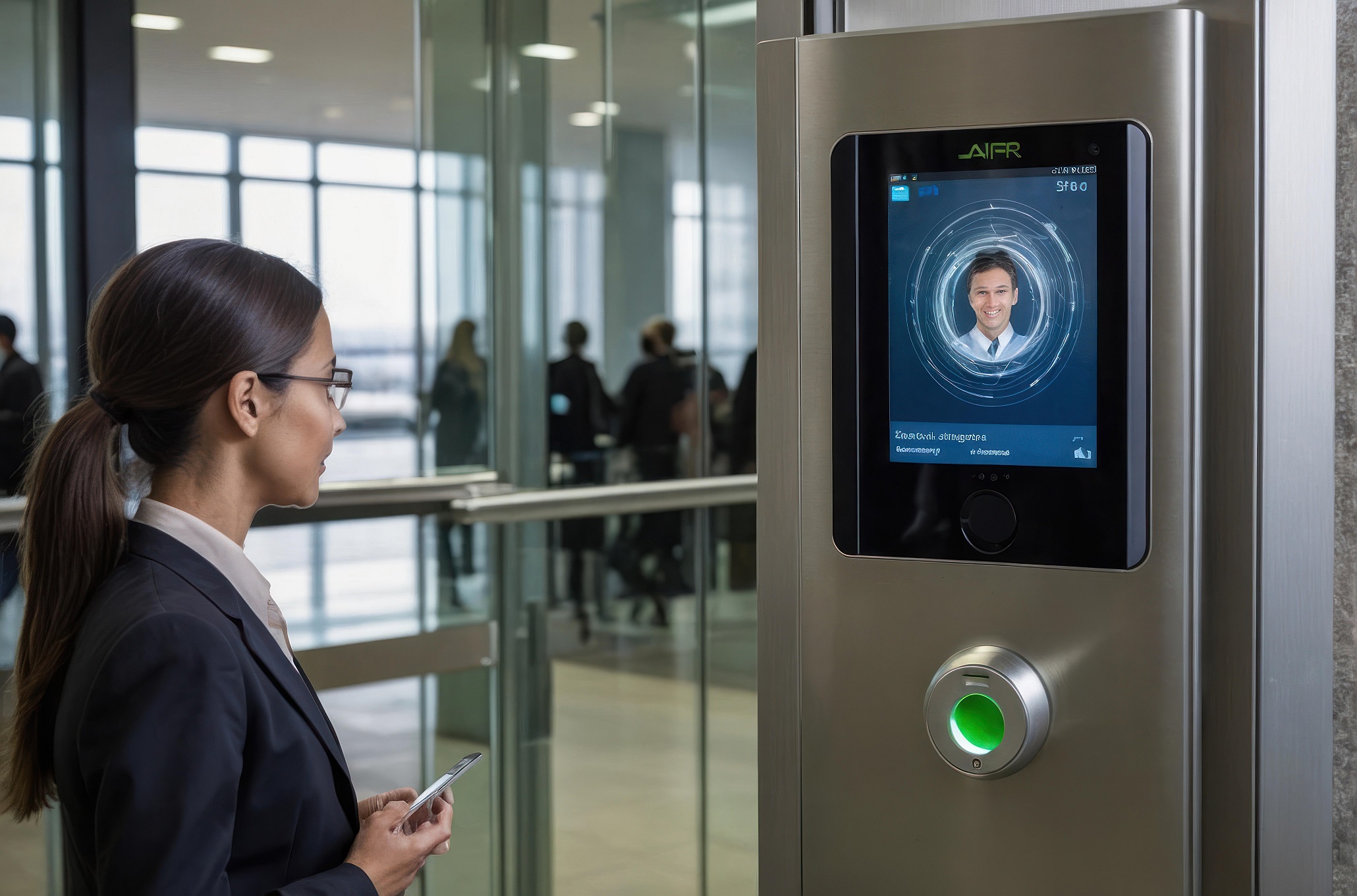 Advanced Face Recognition Door Access System