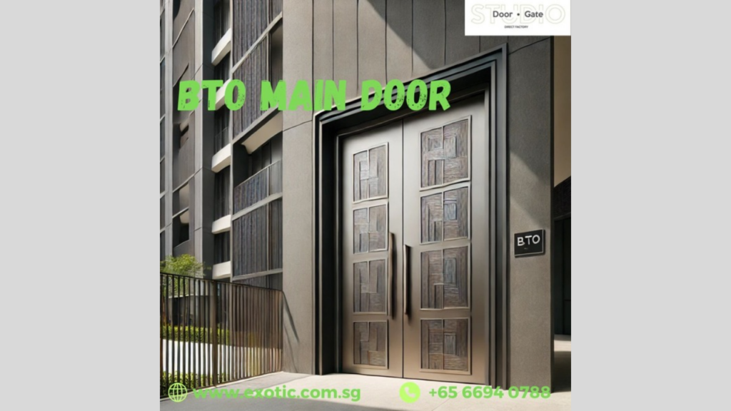 Modify Your Home with BTO Main Door and HDB Main Gate Services in Singapore