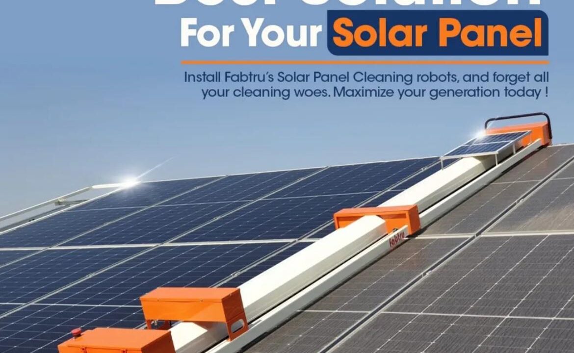 Automatic Solar Panel Cleaning Robot